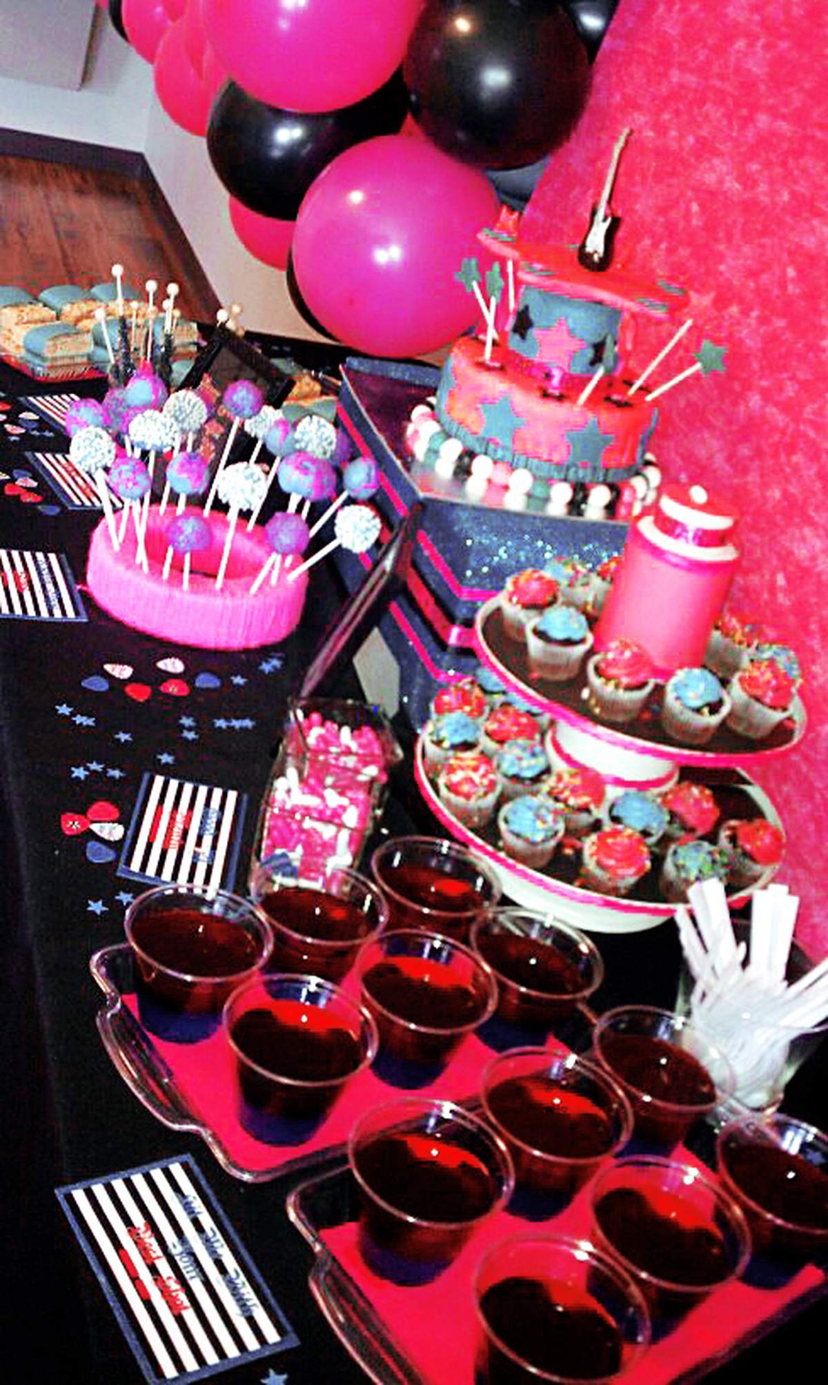 Rock Star Birthday Birthday Party Ideas | Photo 1 of 21 | Catch My Party