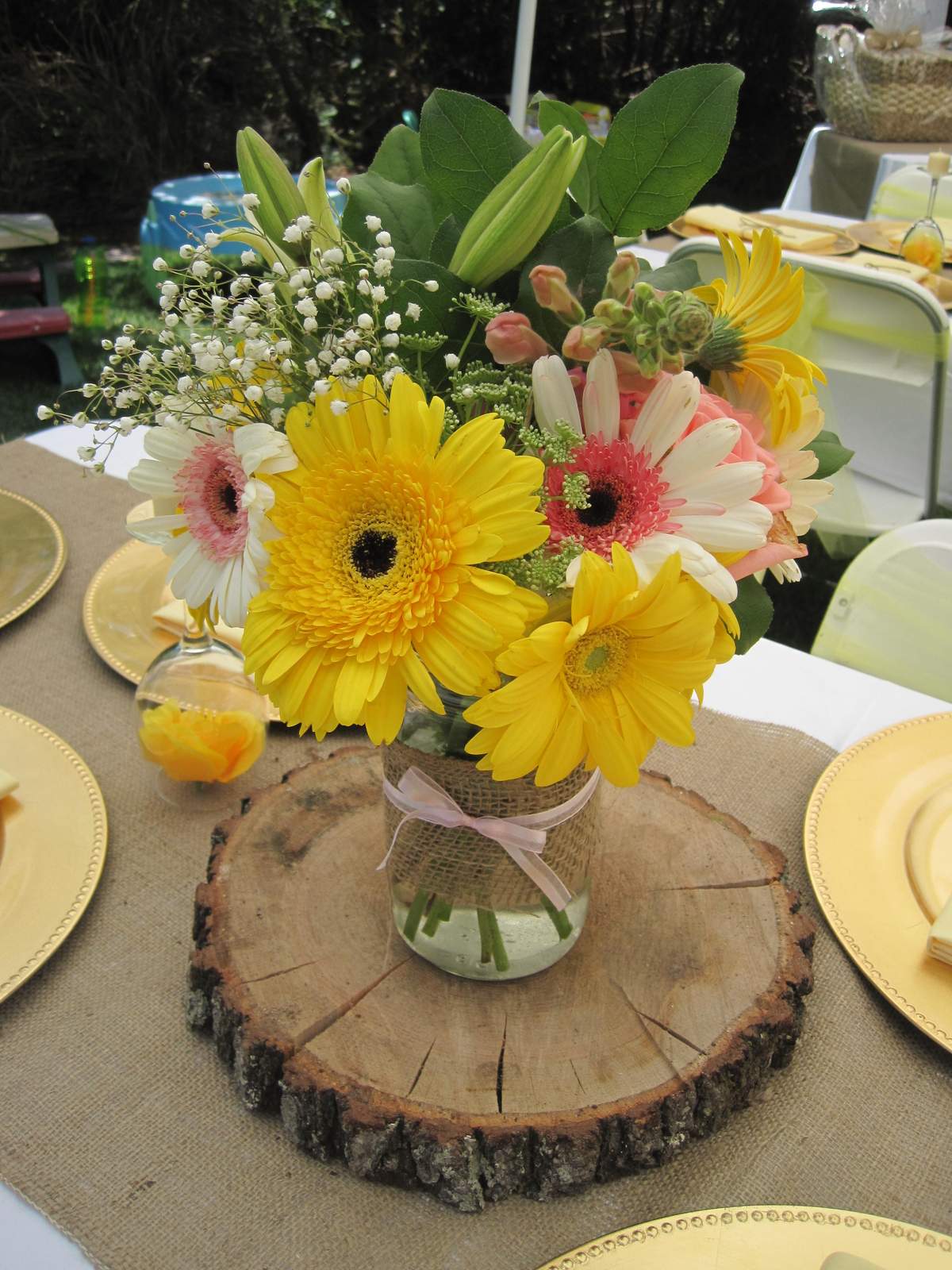 Rustic inspired bridal shower Bridal/Wedding Shower Party Ideas | Photo ...