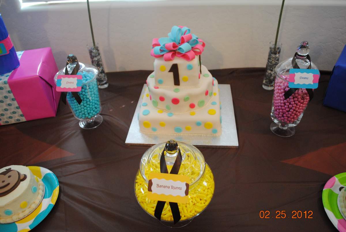 Mod Monkey Birthday Party Ideas | Photo 1 of 47 | Catch My Party