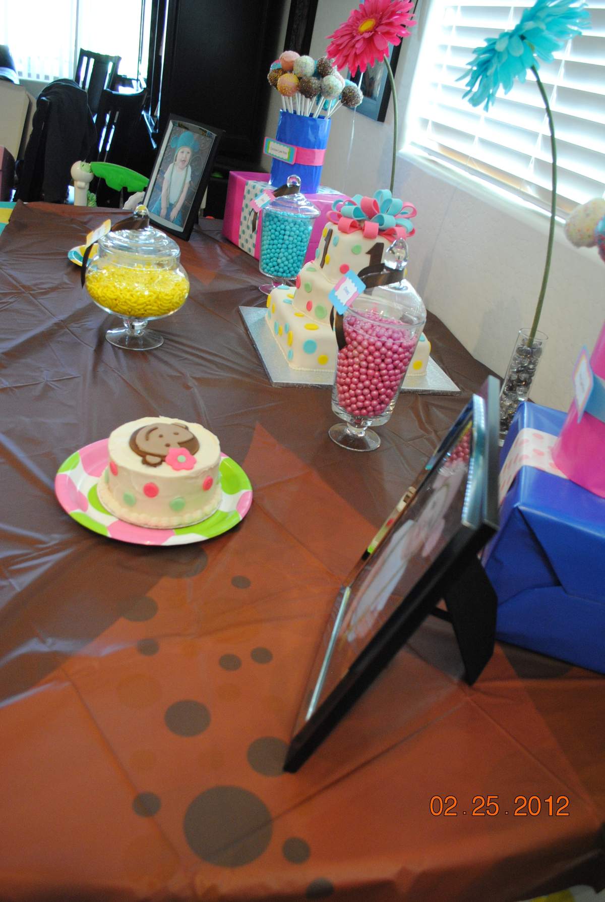 Mod Monkey Birthday Party Ideas | Photo 1 of 47 | Catch My Party