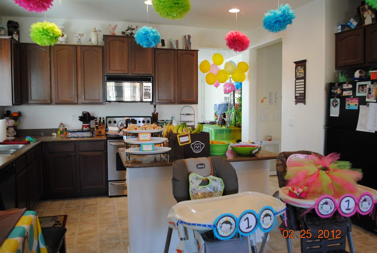 Mod Monkey Birthday Party Ideas | Photo 1 of 47 | Catch My Party