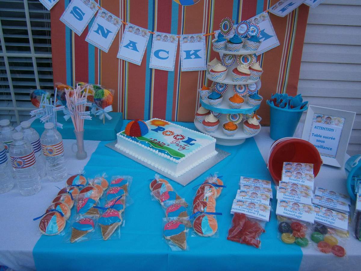 Beach Balls Summer Party Ideas | Photo 9 of 22 | Catch My Party