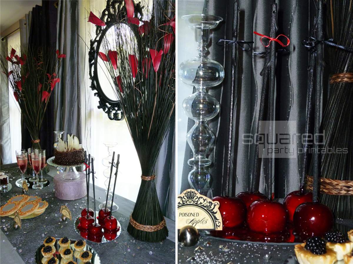 Snow White, Evil Queen Cocktail Party Ideas | Photo 9 of 12 | Catch My ...