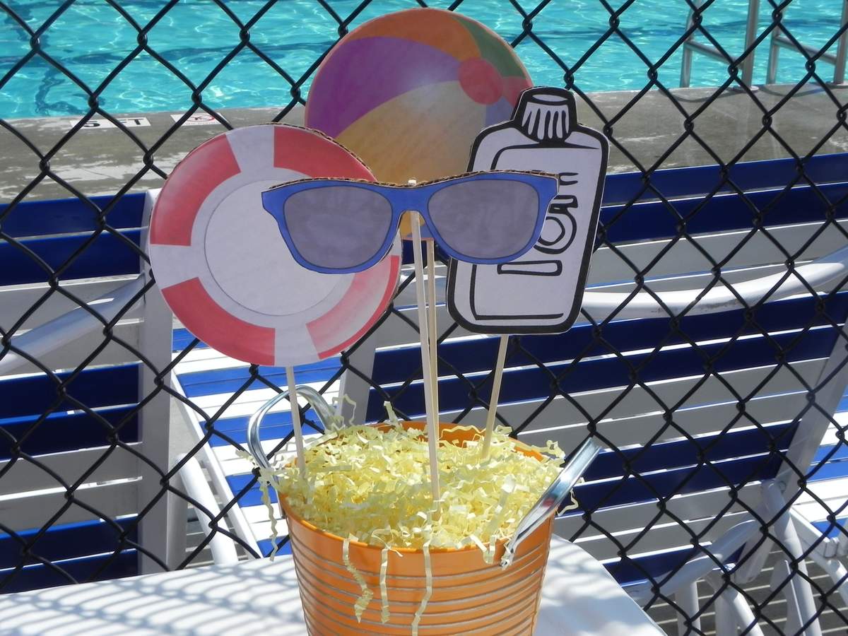 Beach Balls & Bright Colors Summer Party Ideas | Photo 20 of 20 | Catch ...