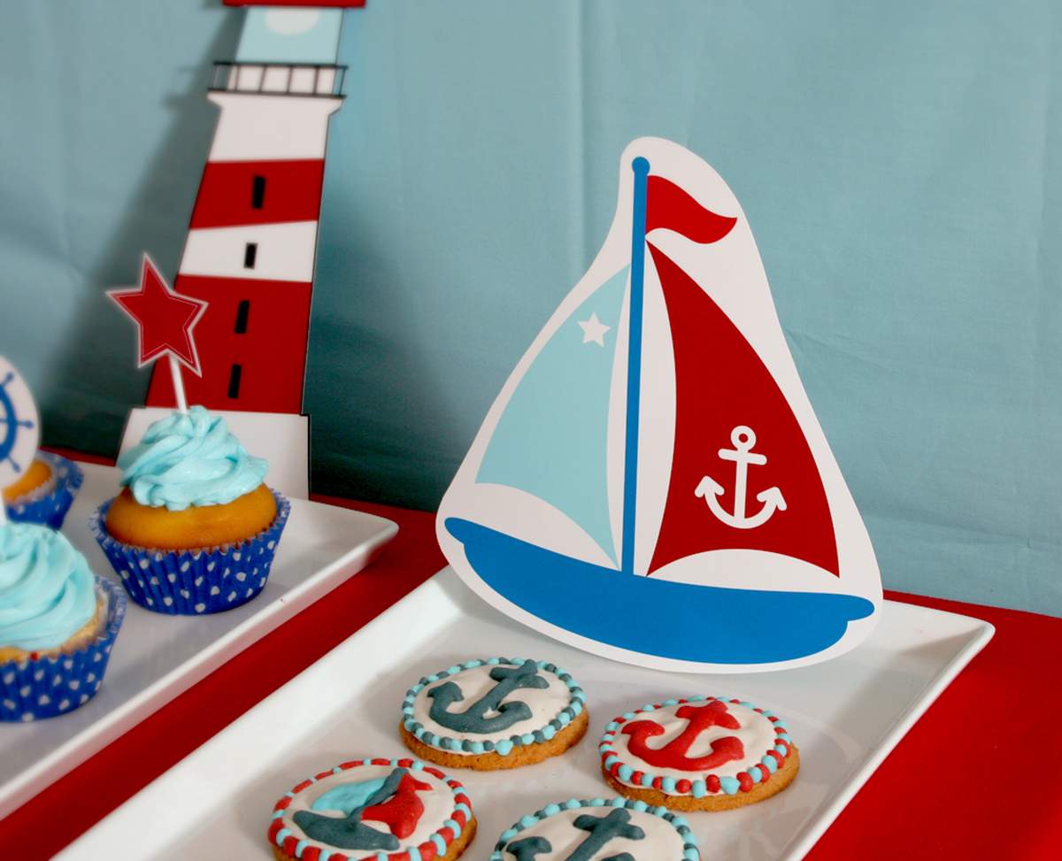Nautical Birthday Party Ideas | Photo 1 of 16 | Catch My Party