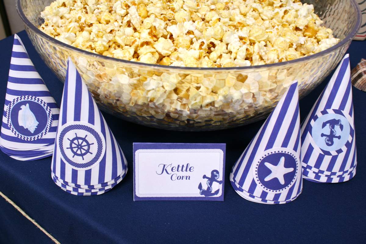 Nautical Birthday Party Ideas | Photo 1 of 36 | Catch My Party