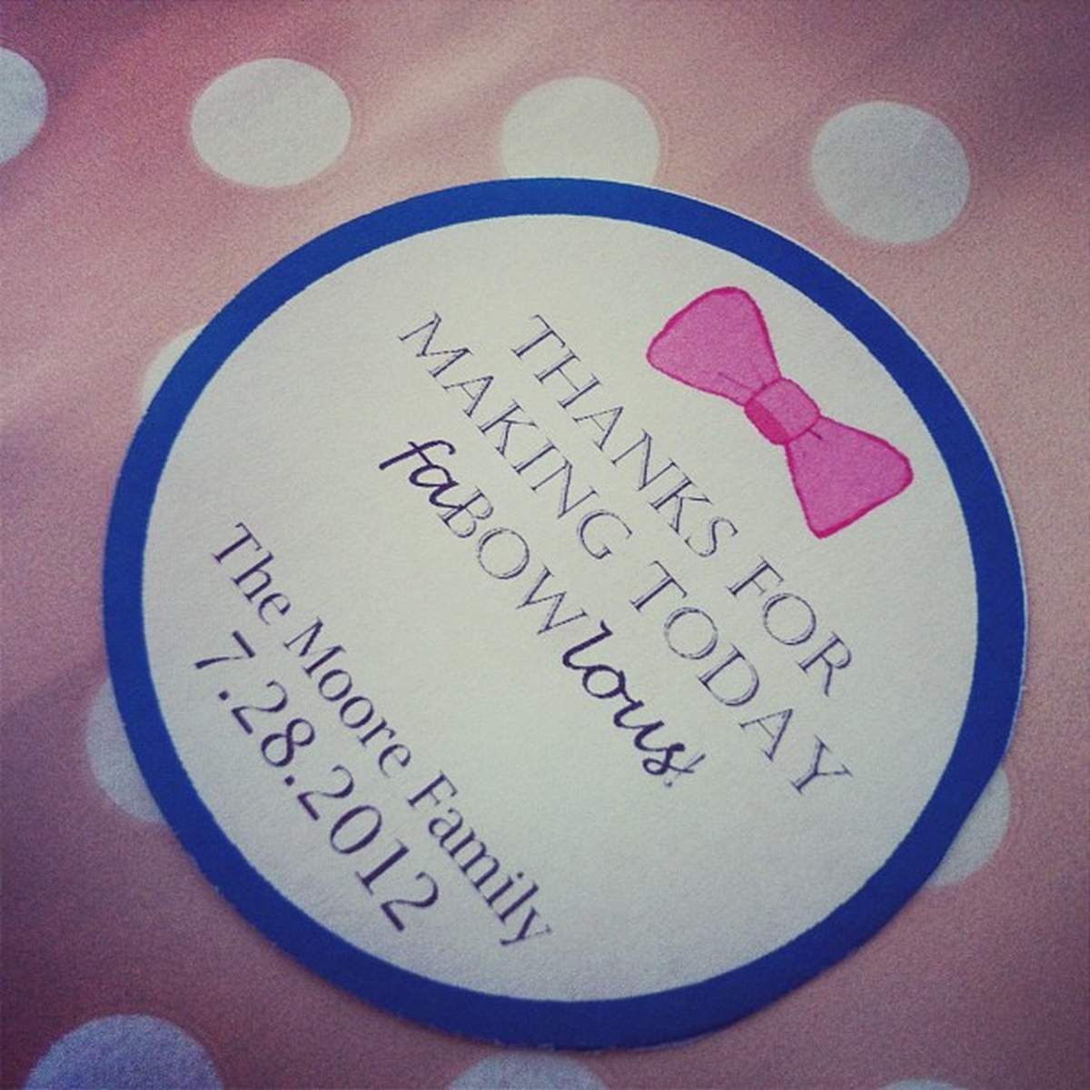 Ruffles and Bows Baby Shower Party Ideas | Photo 2 of 36 | Catch My Party