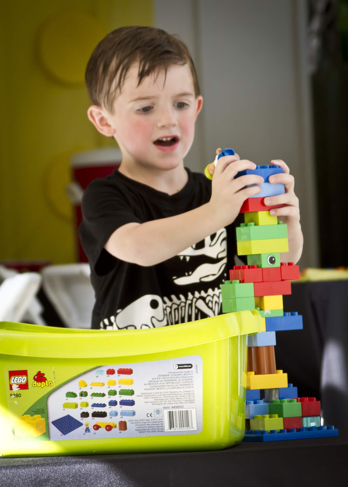 Dino Legos Birthday Party Ideas | Photo 5 of 34 | Catch My Party