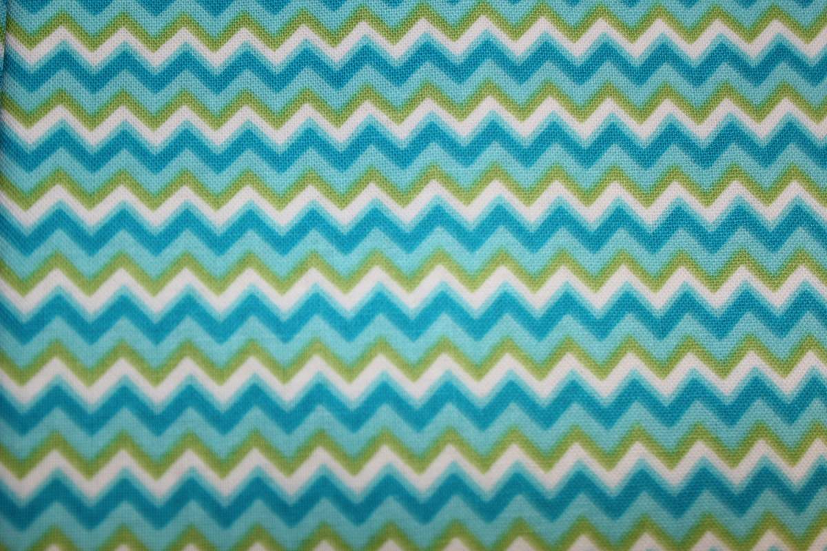 Teal, Light Blue and Green Chevron Birthday Party Ideas | Photo 6 of 6 ...