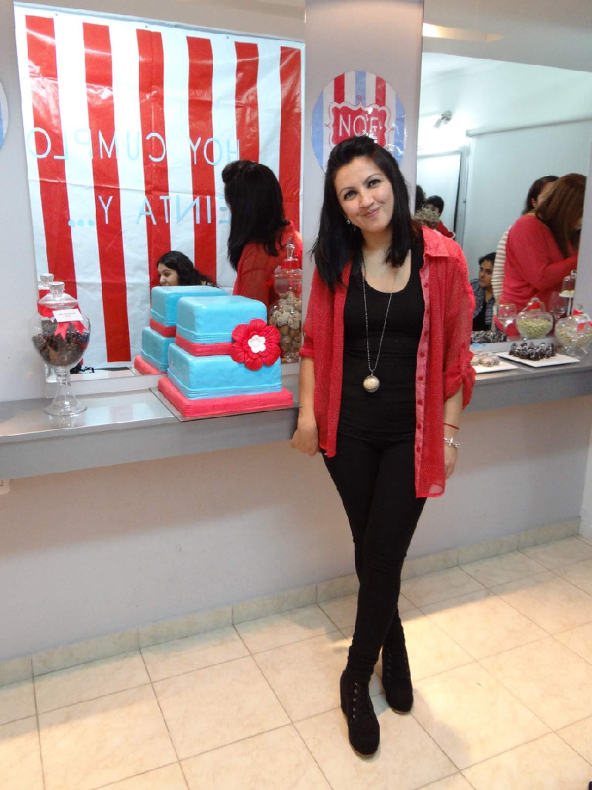 Rojo y Celeste Birthday Party Ideas | Photo 12 of 20 | Catch My Party