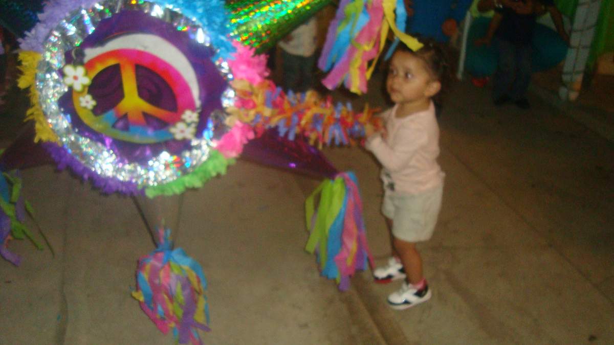 Neon Doodle Groovy Rocker girl party Birthday Party Ideas | Photo 3 of ...