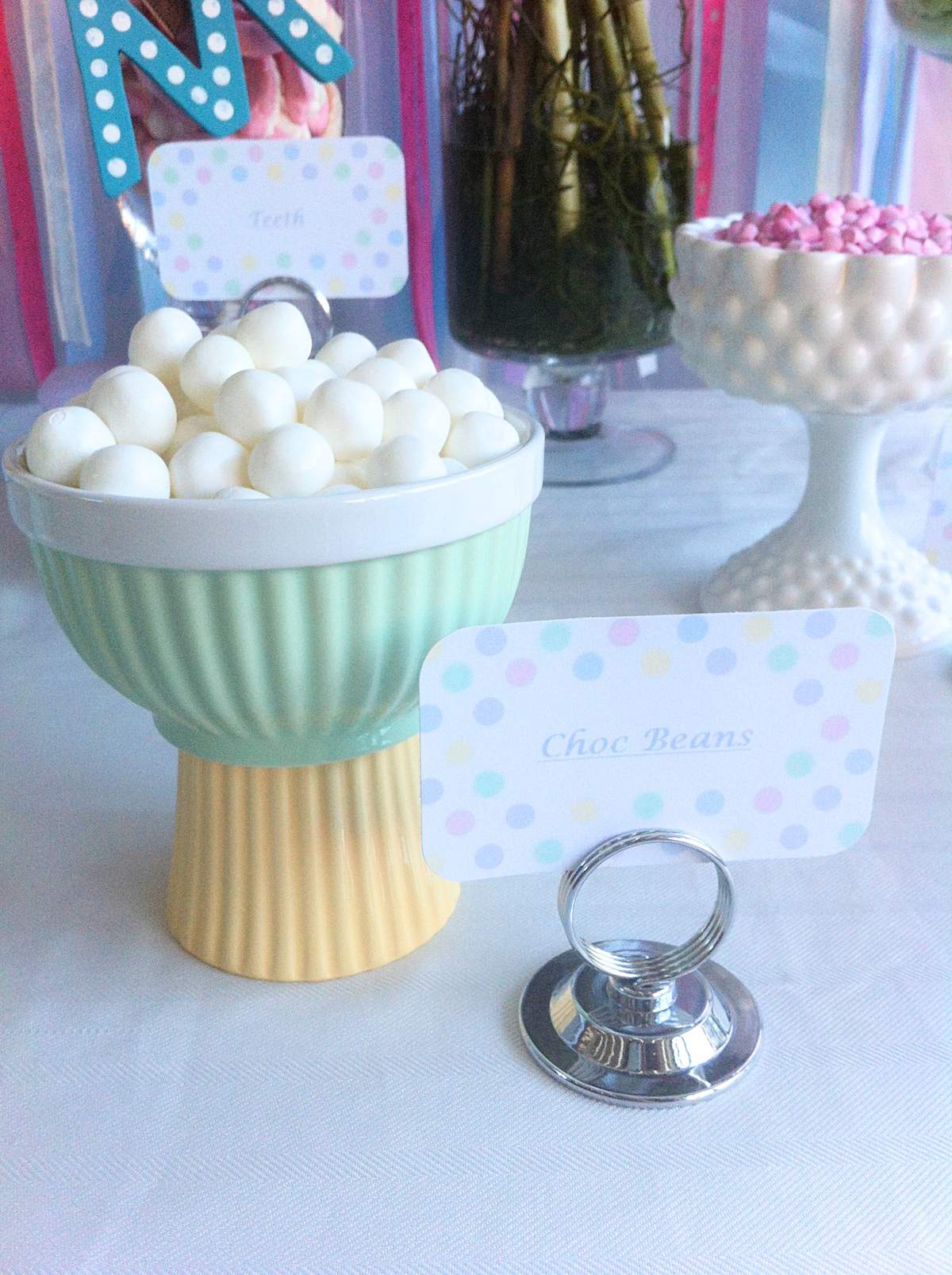 Polka Dots & Pastels Birthday Party Ideas | Photo 14 of 15 | Catch My Party