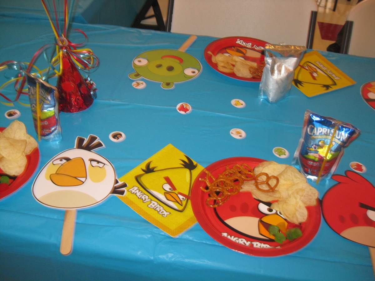 Angry Birds Birthday Party Ideas | Photo 1 of 9 | Catch My Party