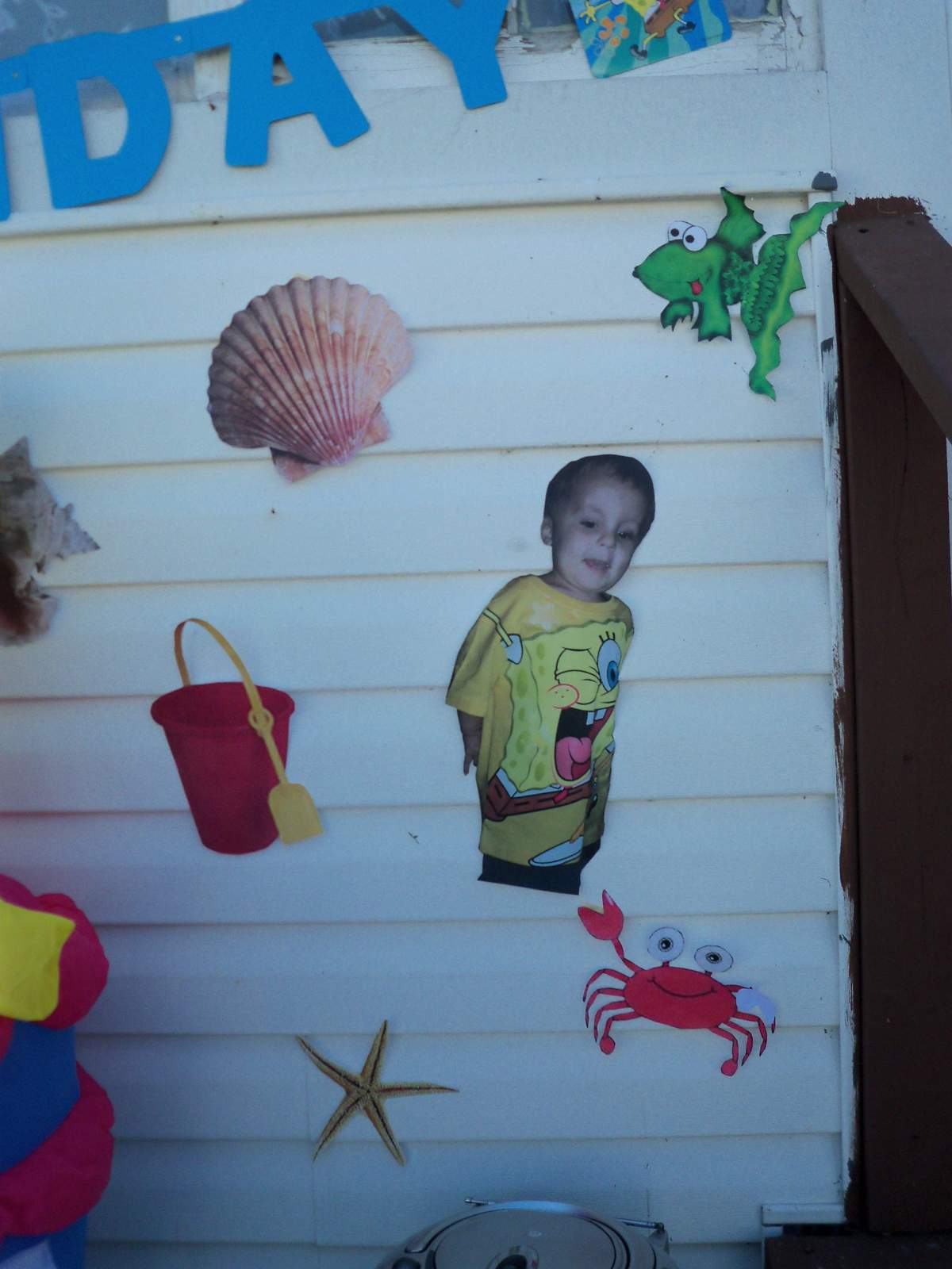 Spongebob- beach theme Birthday Party Ideas | Photo 18 of 66 | Catch My ...