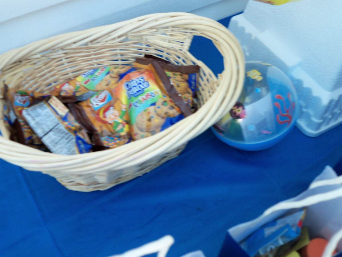 Spongebob- beach theme Birthday Party Ideas | Photo 18 of 66 | Catch My ...