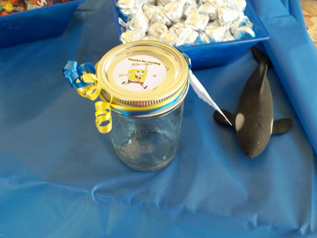 Spongebob- beach theme Birthday Party Ideas | Photo 18 of 66 | Catch My ...