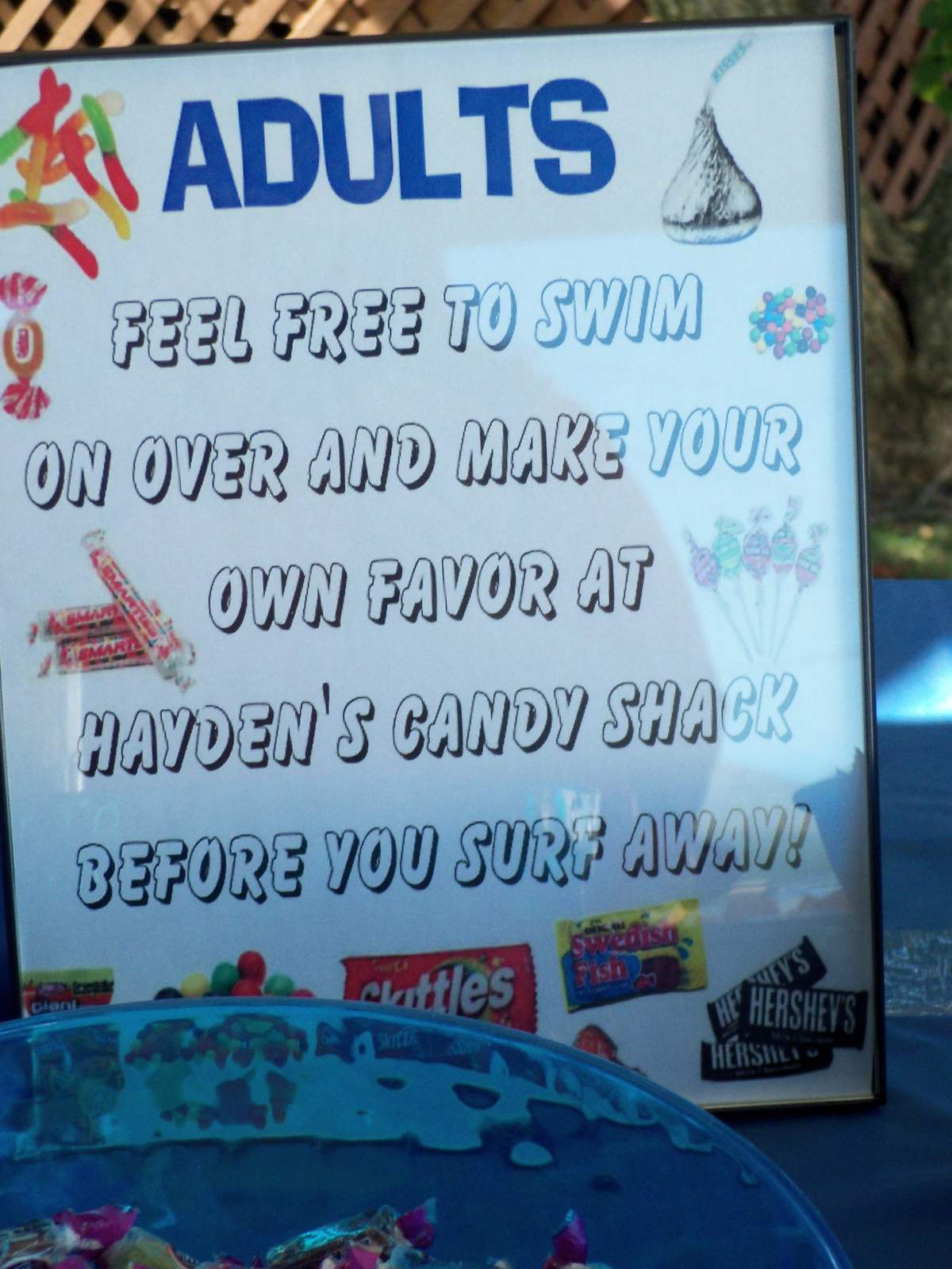 Spongebob- beach theme Birthday Party Ideas | Photo 18 of 66 | Catch My ...