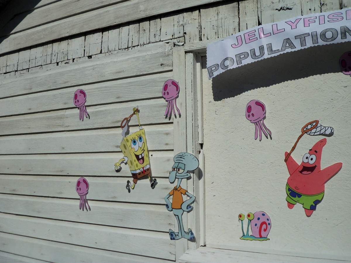 Spongebob- beach theme Birthday Party Ideas | Photo 18 of 66 | Catch My ...