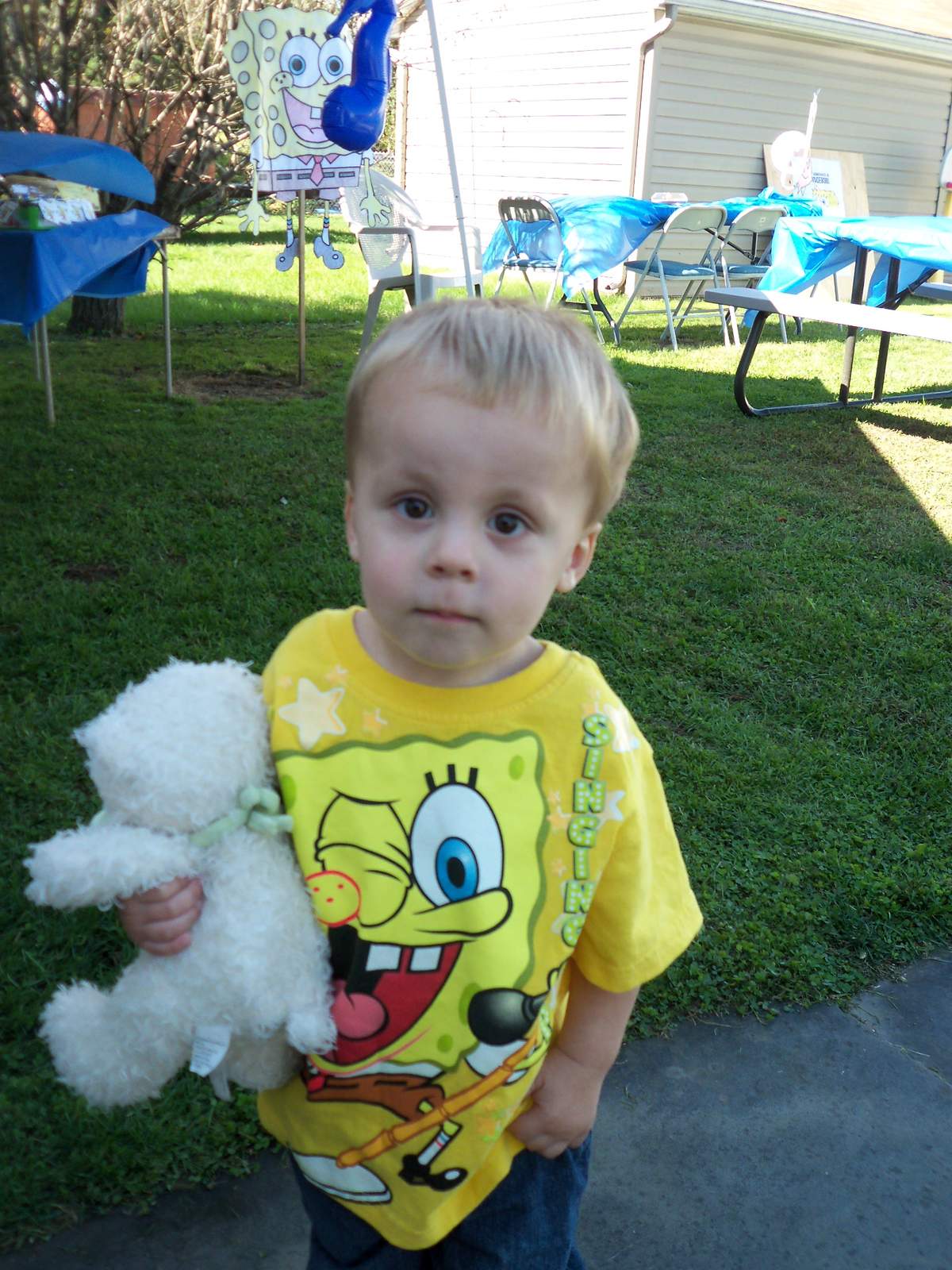 Spongebob- beach theme Birthday Party Ideas | Photo 18 of 66 | Catch My ...