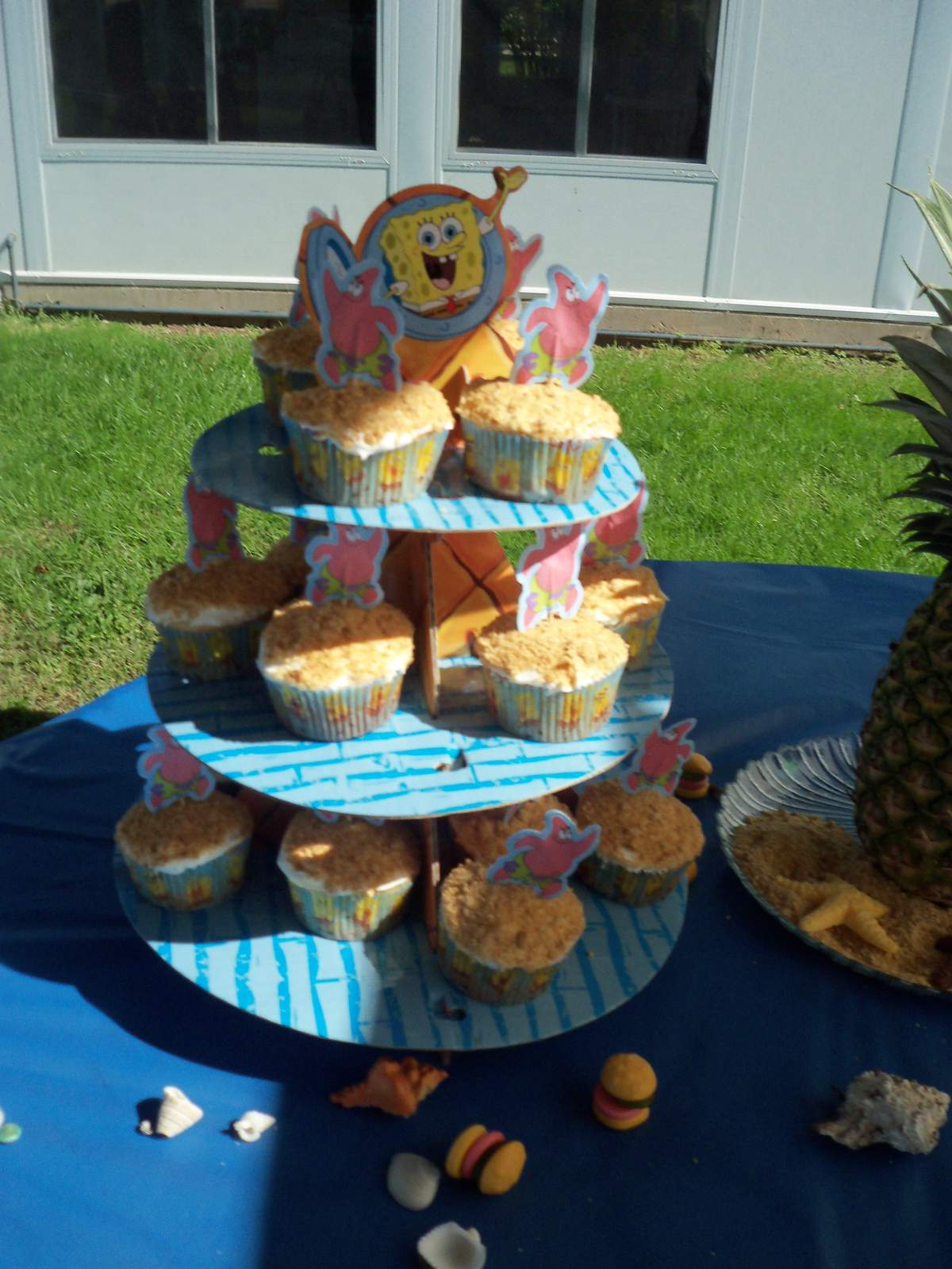 Spongebob- beach theme Birthday Party Ideas | Photo 18 of 66 | Catch My ...