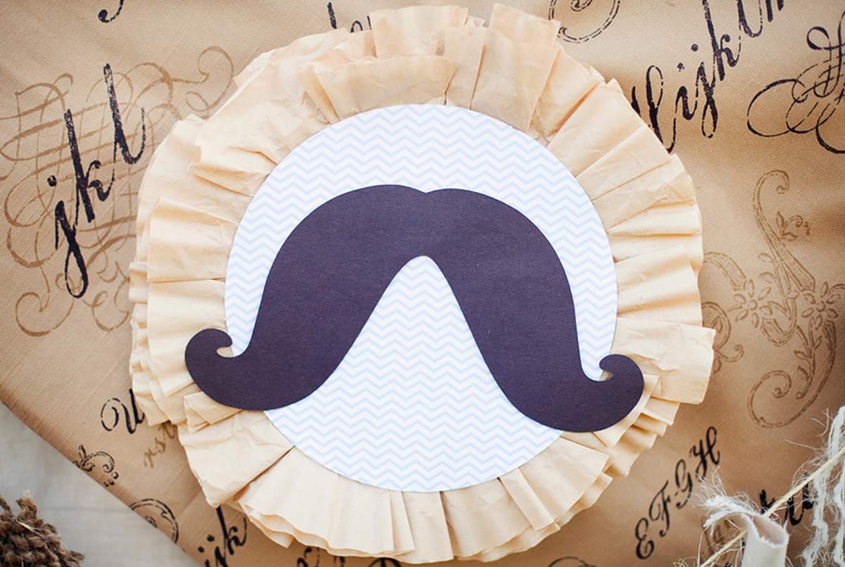 Mustache Shower/Birthday Baby Shower Party Ideas | Photo 11 of 15 ...