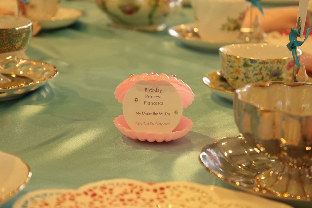 Under The Sea / Mermaid / Pirate Tea Party Party Ideas | Photo 1 of 16 ...
