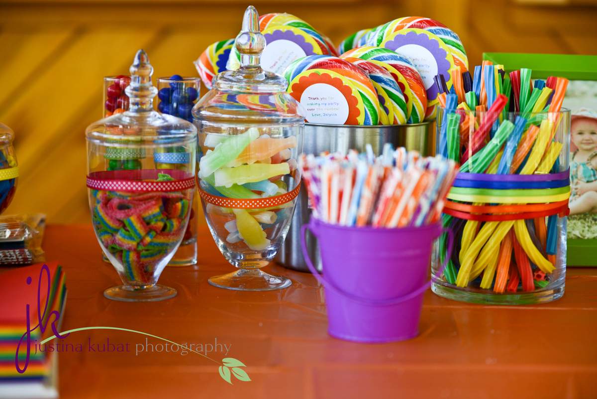rainbow, colors Birthday Party Ideas | Photo 21 of 46 | Catch My Party