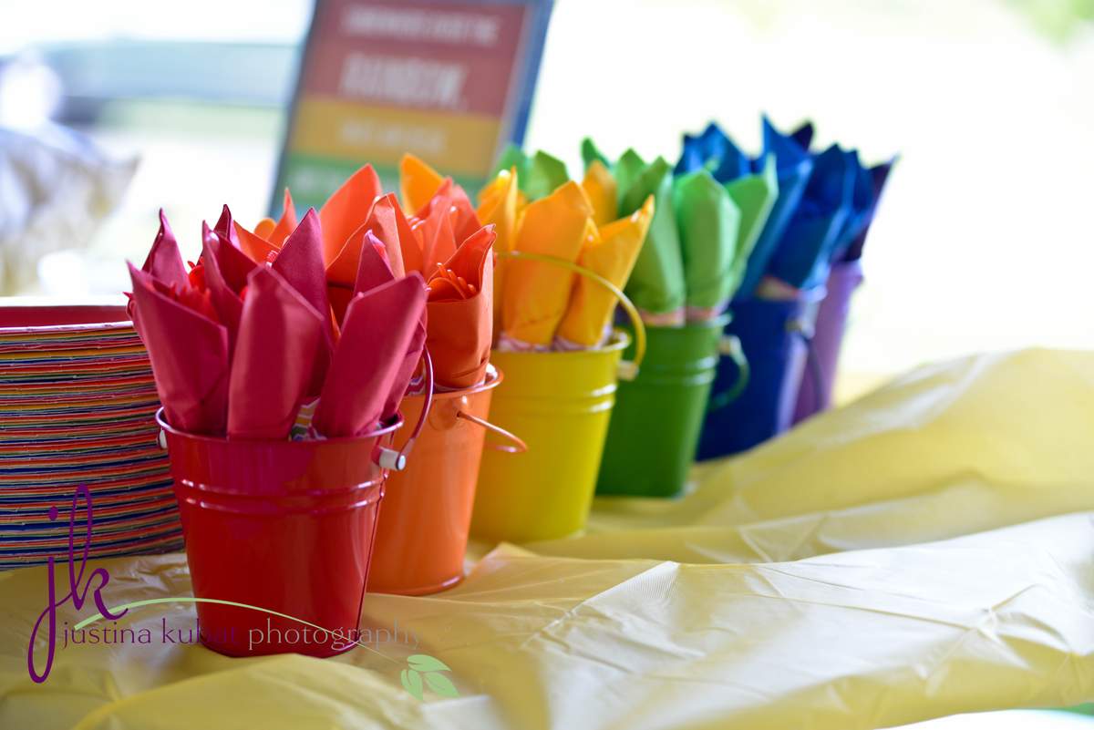 rainbow, colors Birthday Party Ideas | Photo 9 of 46 | Catch My Party