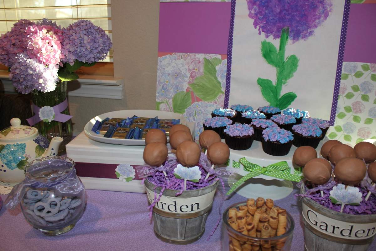 Hydrangeas Ladies Night Party Ideas | Photo 1 of 30 | Catch My Party