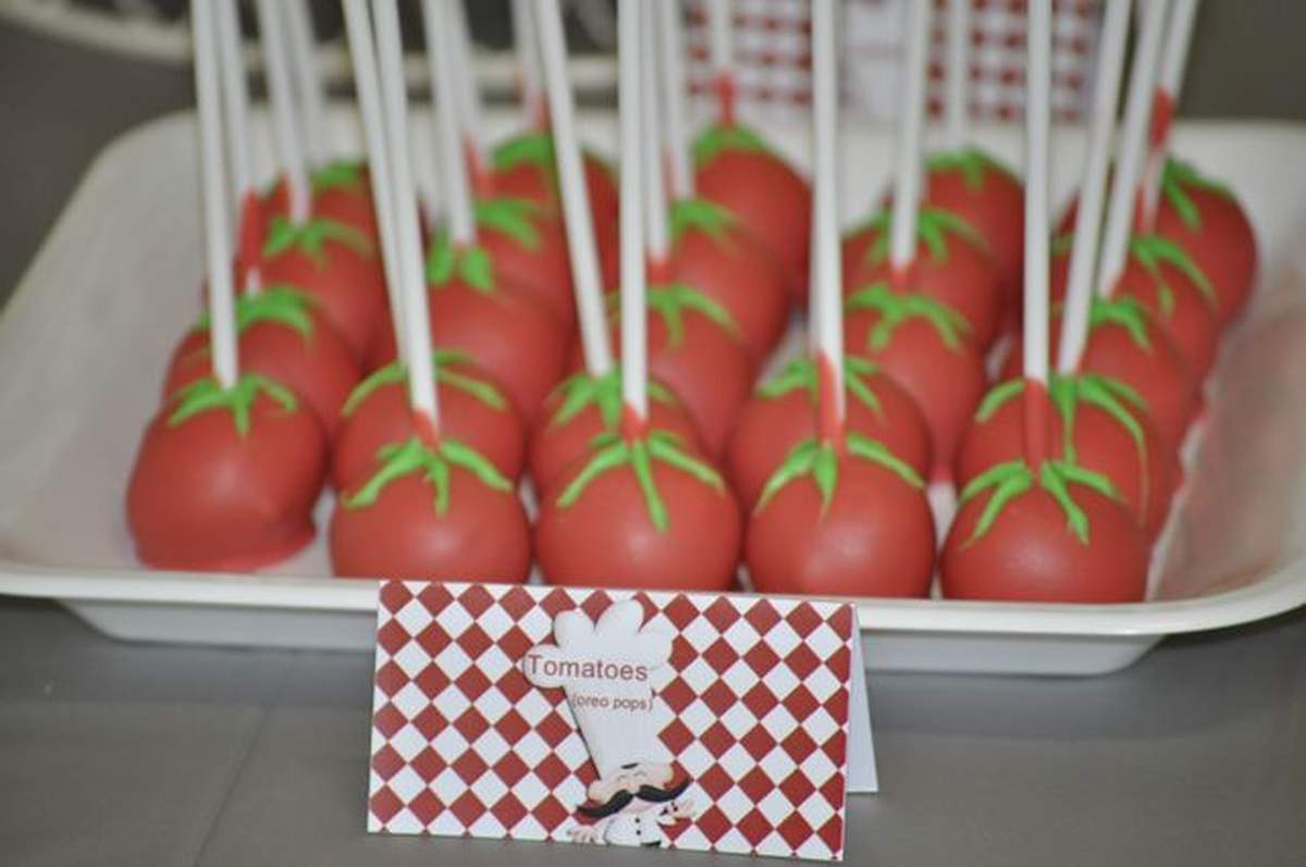 Chef Party, Baking And Cooking Birthday Party Ideas | Photo 1 of 57 ...