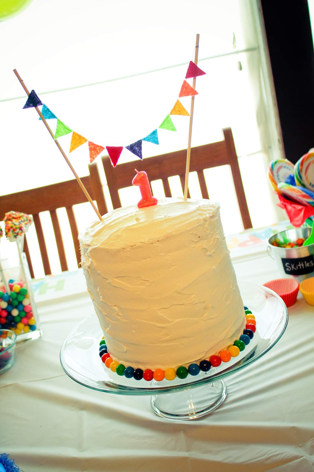 Rainbow Birthday Party Ideas | Photo 4 of 38 | Catch My Party