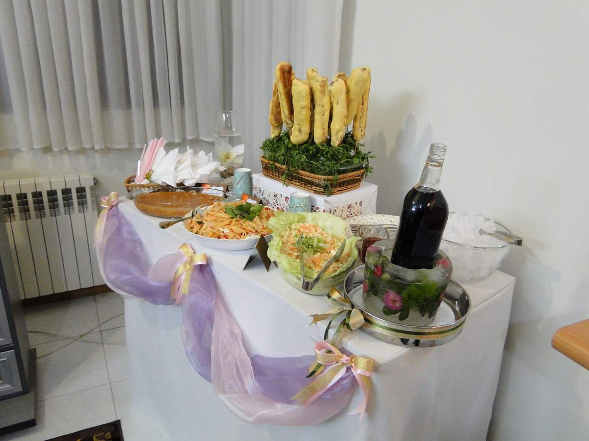 Pink and Violet Dinner Party Party Ideas | Photo 13 of 13 | Catch My Party