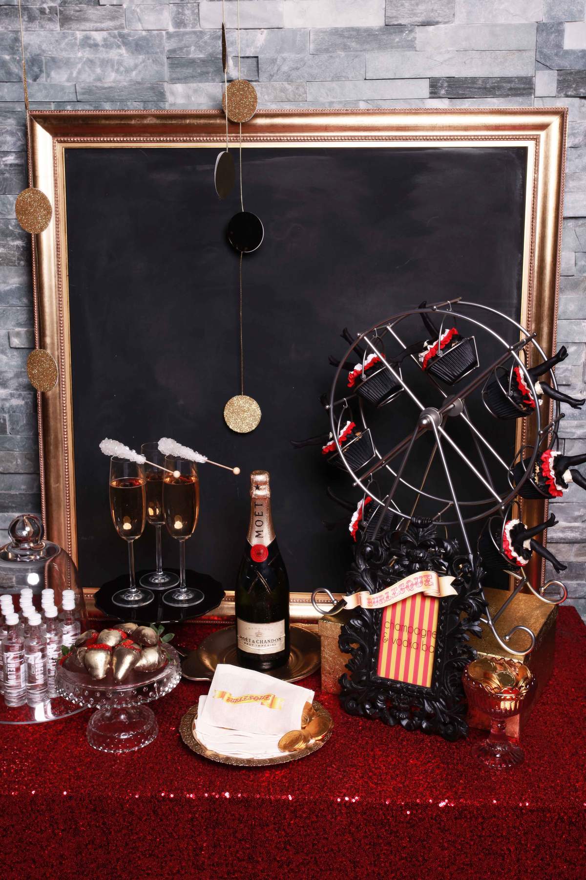 Burlesque Cocktail Party Party Ideas | Photo 5 of 33 | Catch My Party