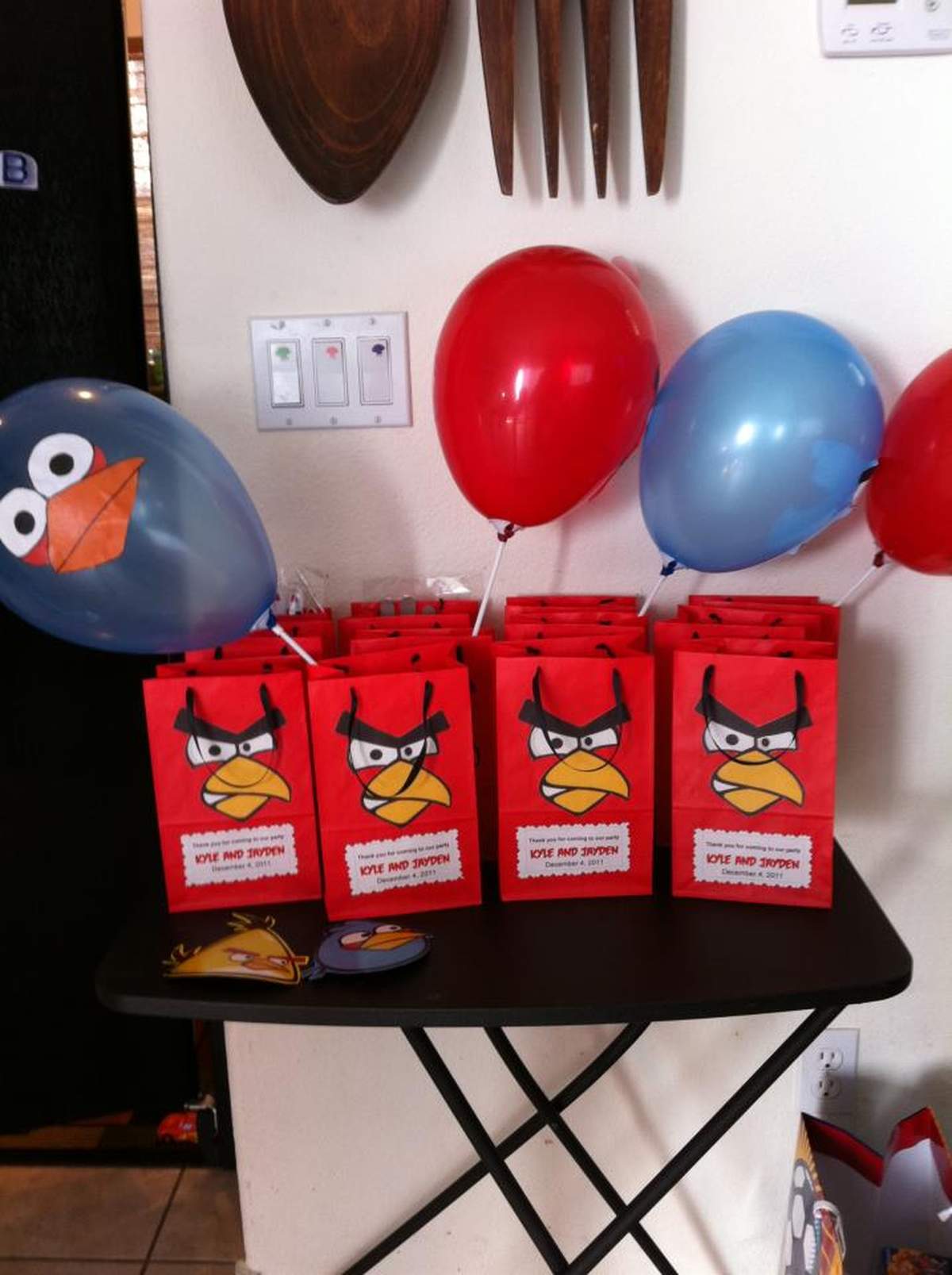 Angry Birds Party Birthday Party Ideas | Photo 3 of 9 | Catch My Party