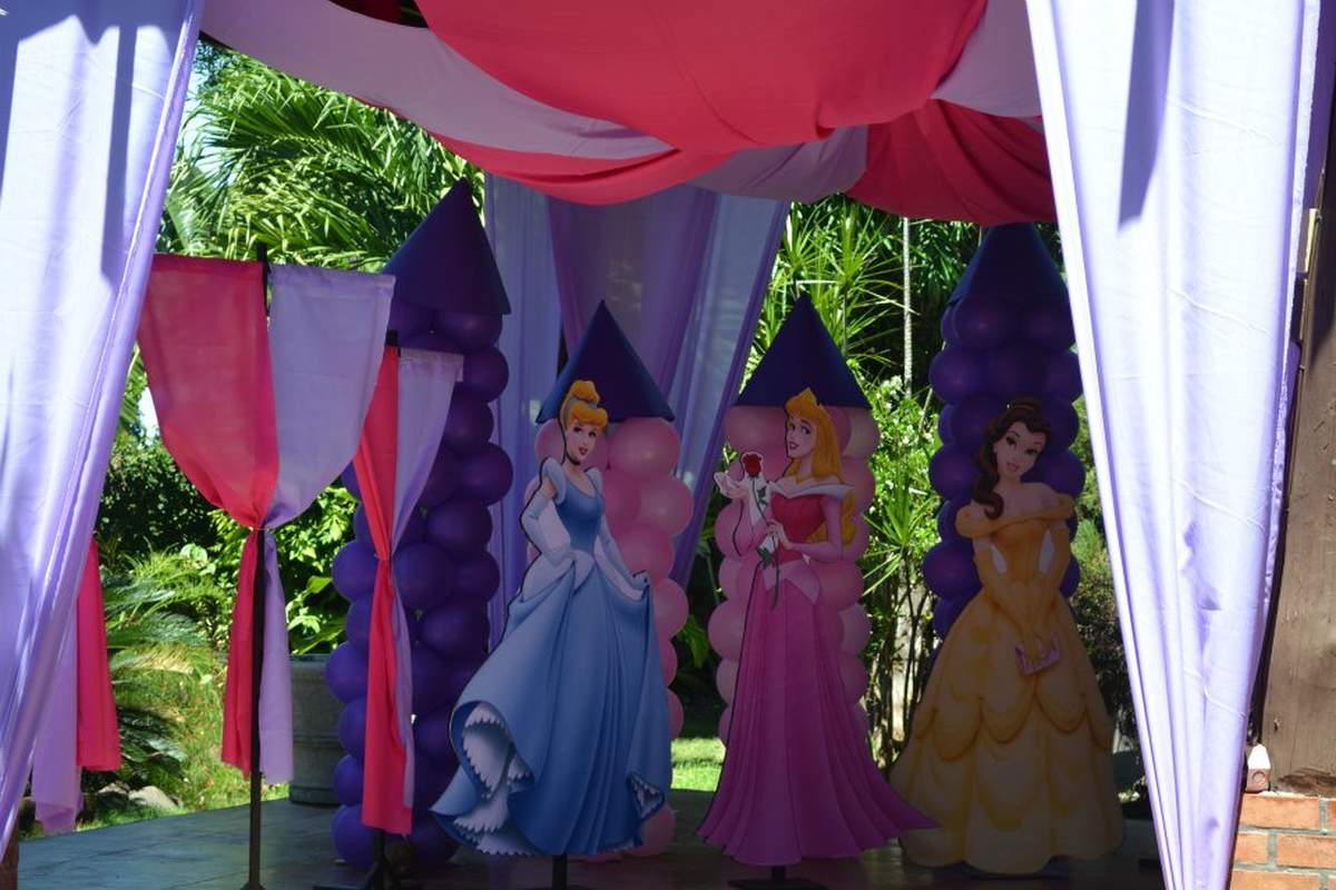 Pink and Purple Princess party Birthday Party Ideas | Photo 4 of 34 ...