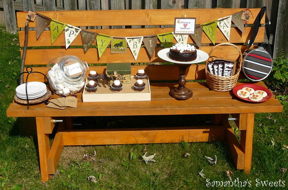 Camping, Smores Birthday Party Ideas | Photo 1 of 18 | Catch My Party