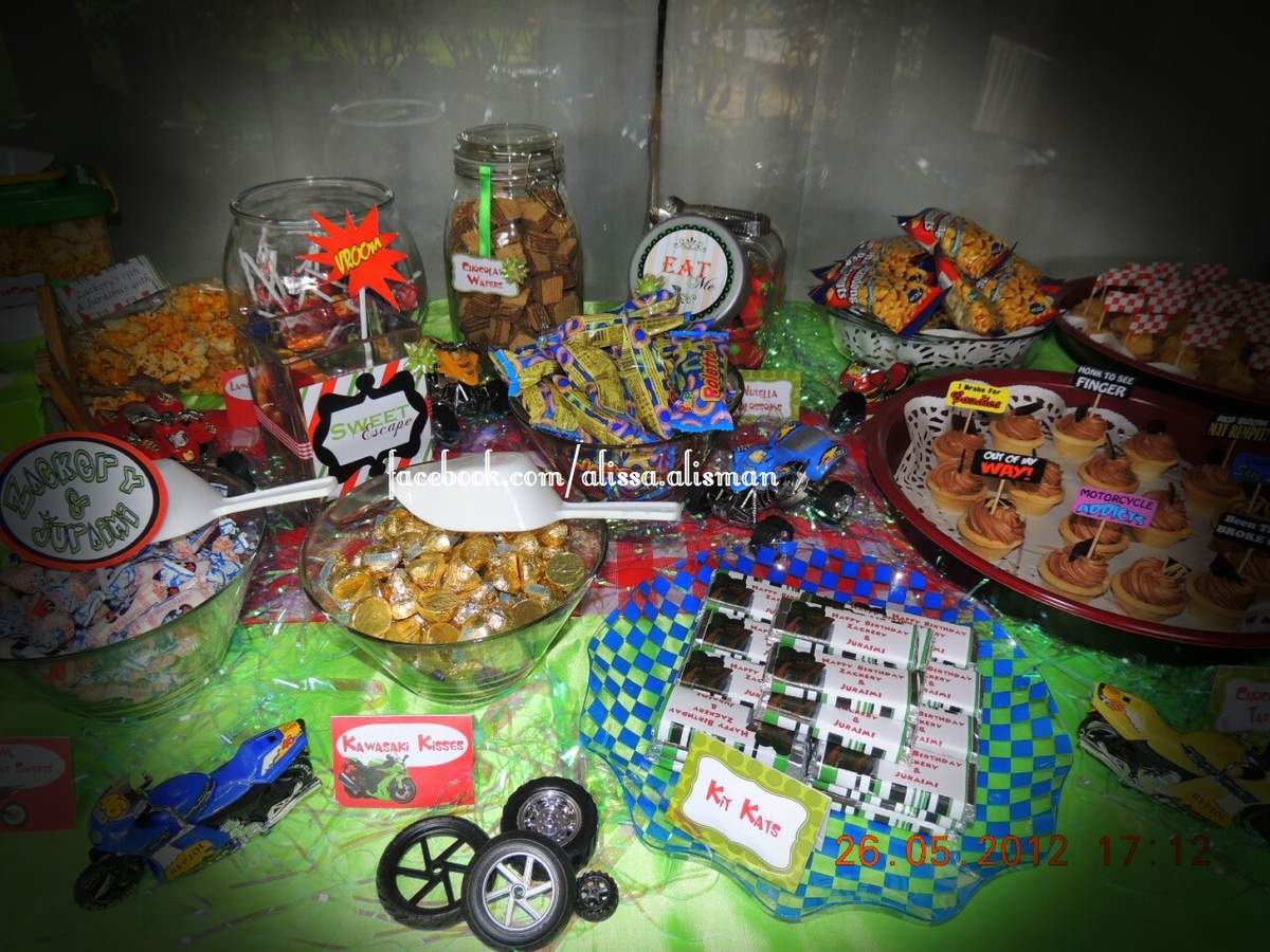 motorcycle Birthday Party Ideas | Photo 1 of 7 | Catch My Party