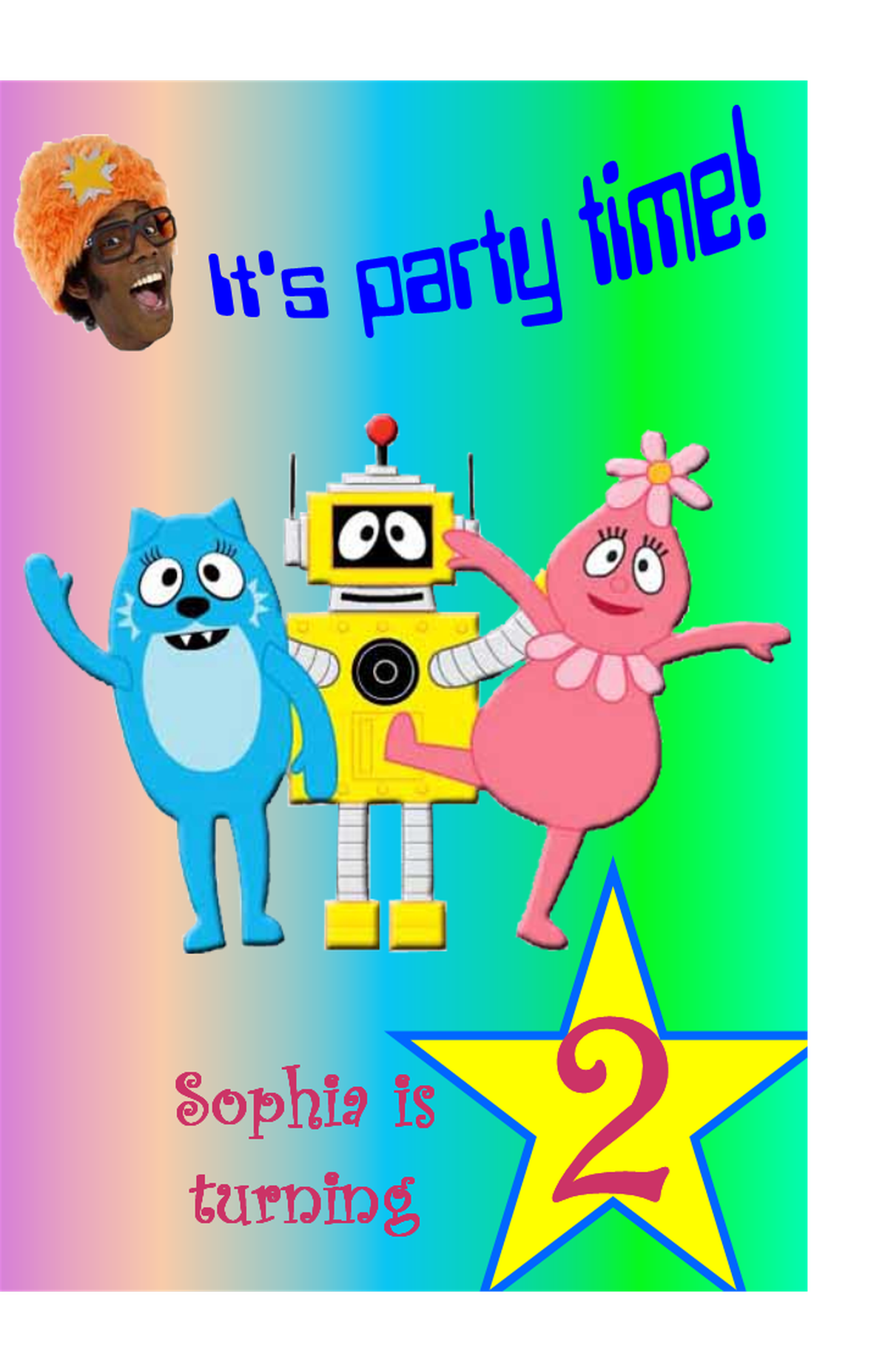 Yo Gabba Gabba! Birthday Party Ideas | Photo 6 of 11 | Catch My Party