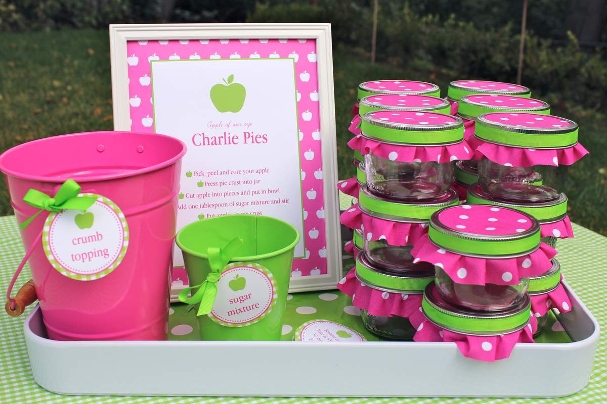Apple Birthday Party Ideas | Photo 20 of 51 | Catch My Party