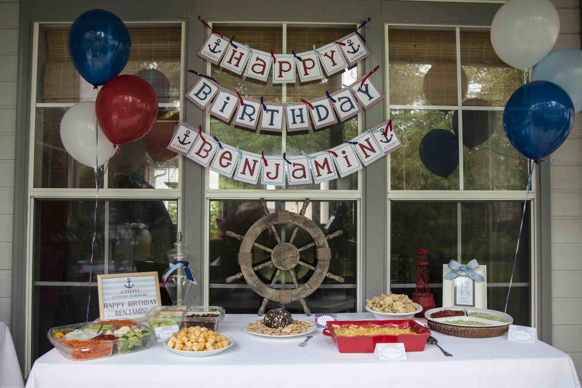 Nautical Birthday Party Ideas | Photo 5 of 7 | Catch My Party