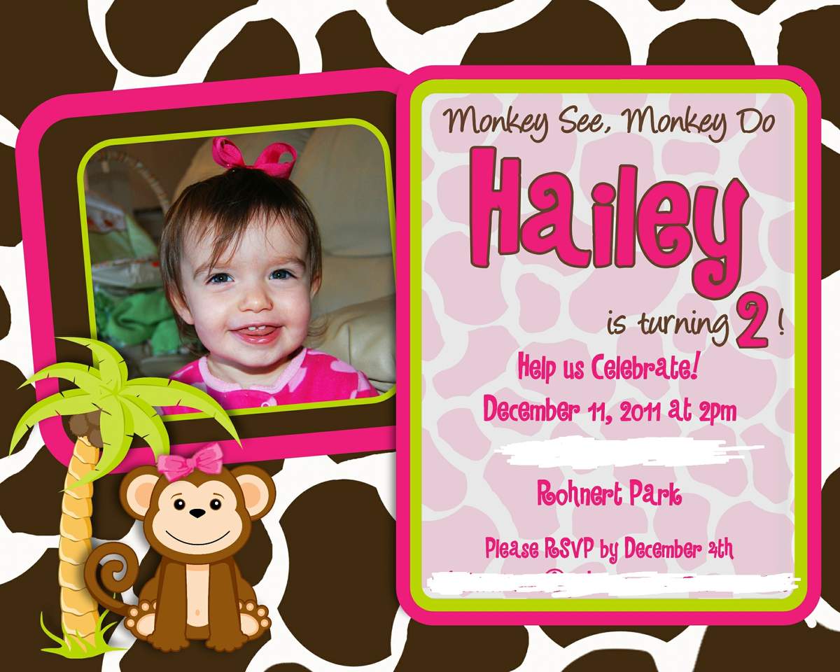 Mod Monkey / Birthday "Mod Monkey 2nd Birthday" | Catch My Party