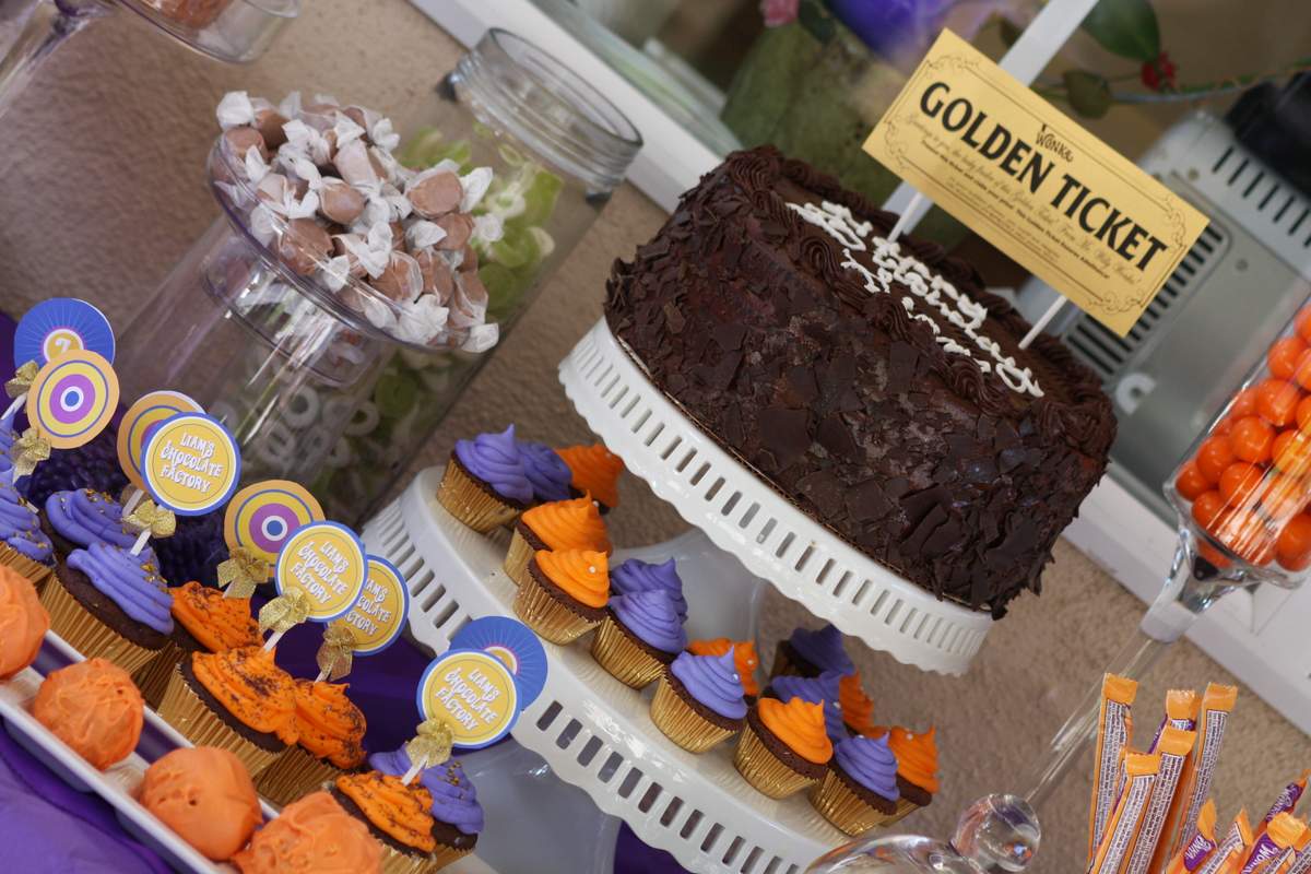 Willy Wonka and the Chocolate Factory Birthday Party Ideas | Photo 1 of ...