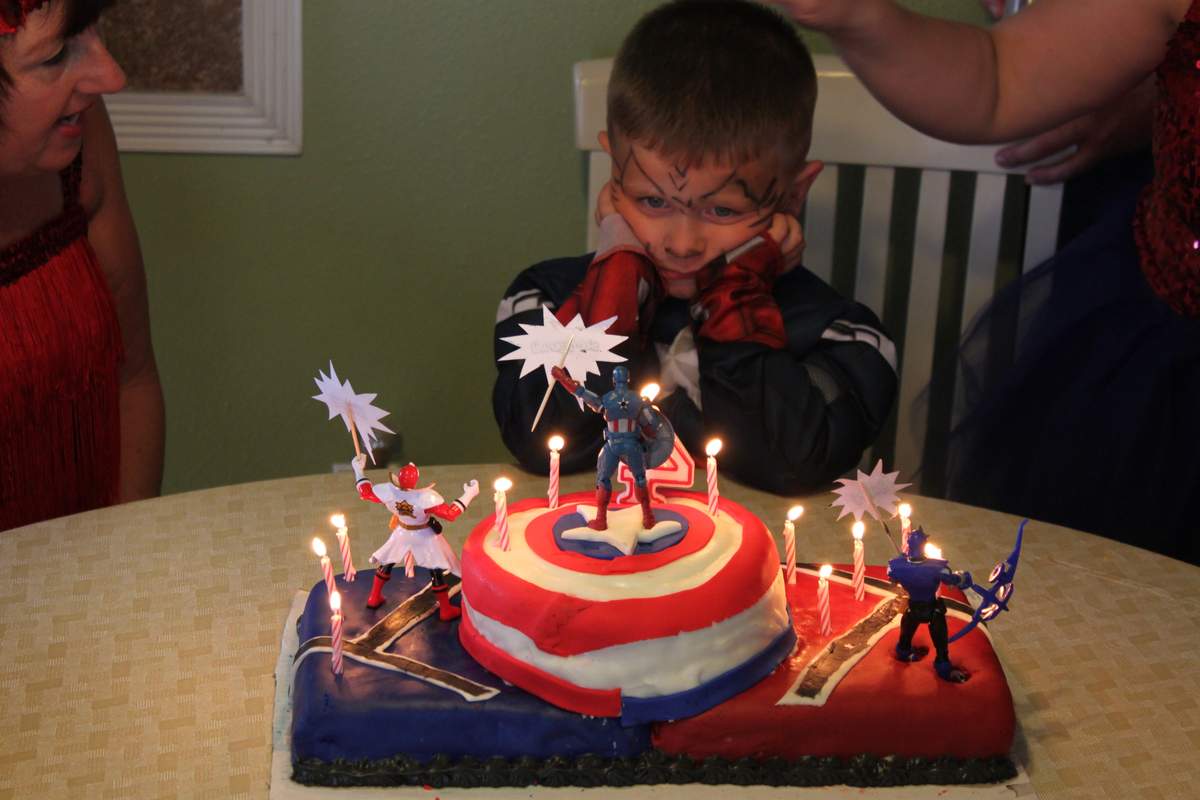 Captain America Birthday Party Ideas | Photo 1 of 97 | Catch My Party