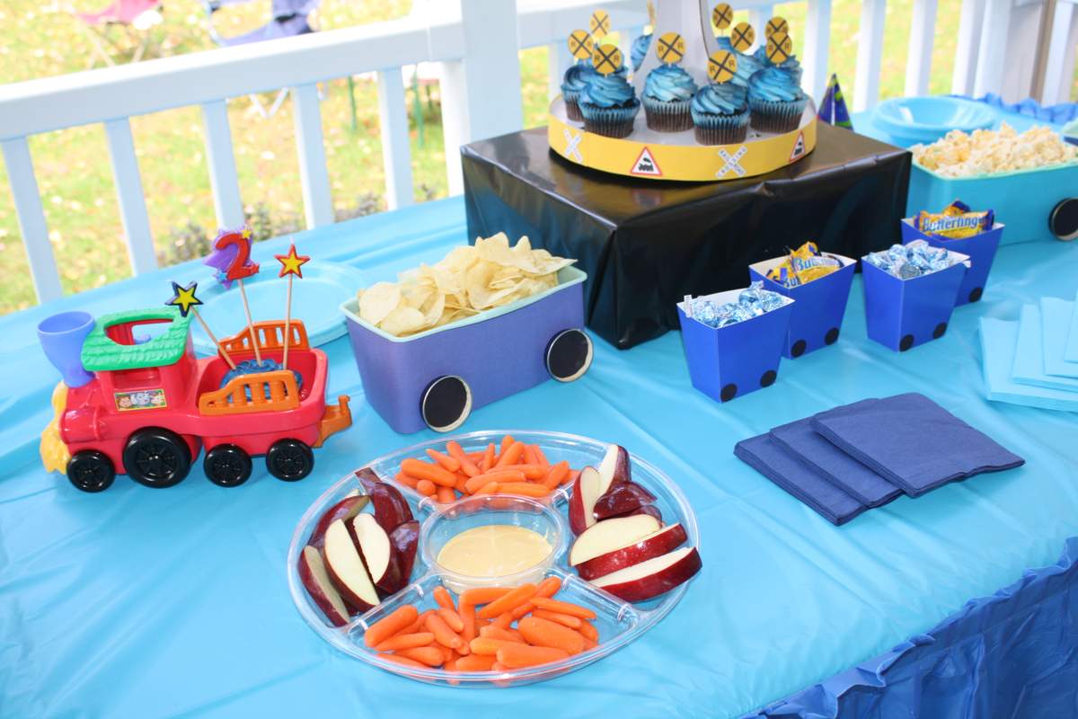 Train Birthday Party Ideas | Photo 1 of 14 | Catch My Party
