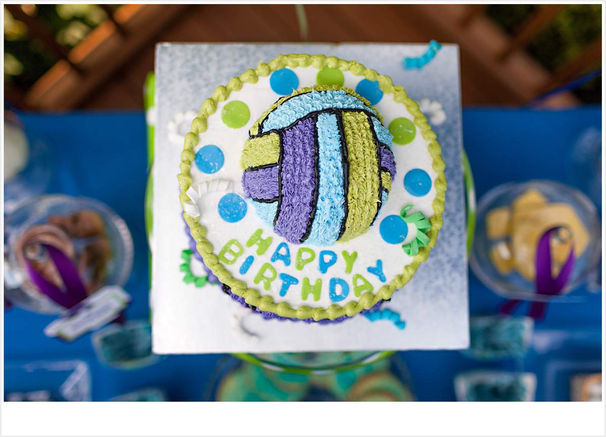 Volleyball Birthday Party Ideas | Photo 1 of 17 | Catch My Party