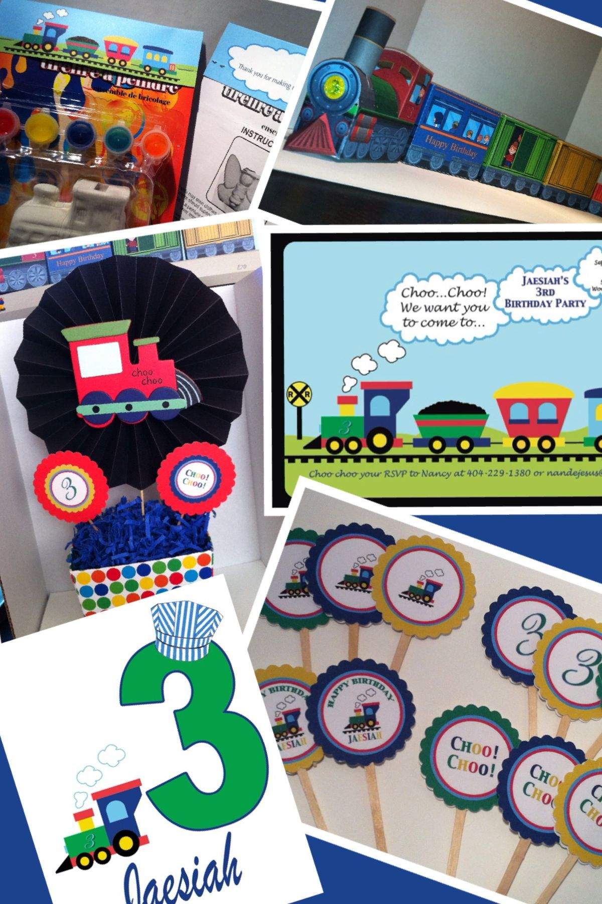 Trains Birthday Party Ideas | Photo 23 of 32 | Catch My Party