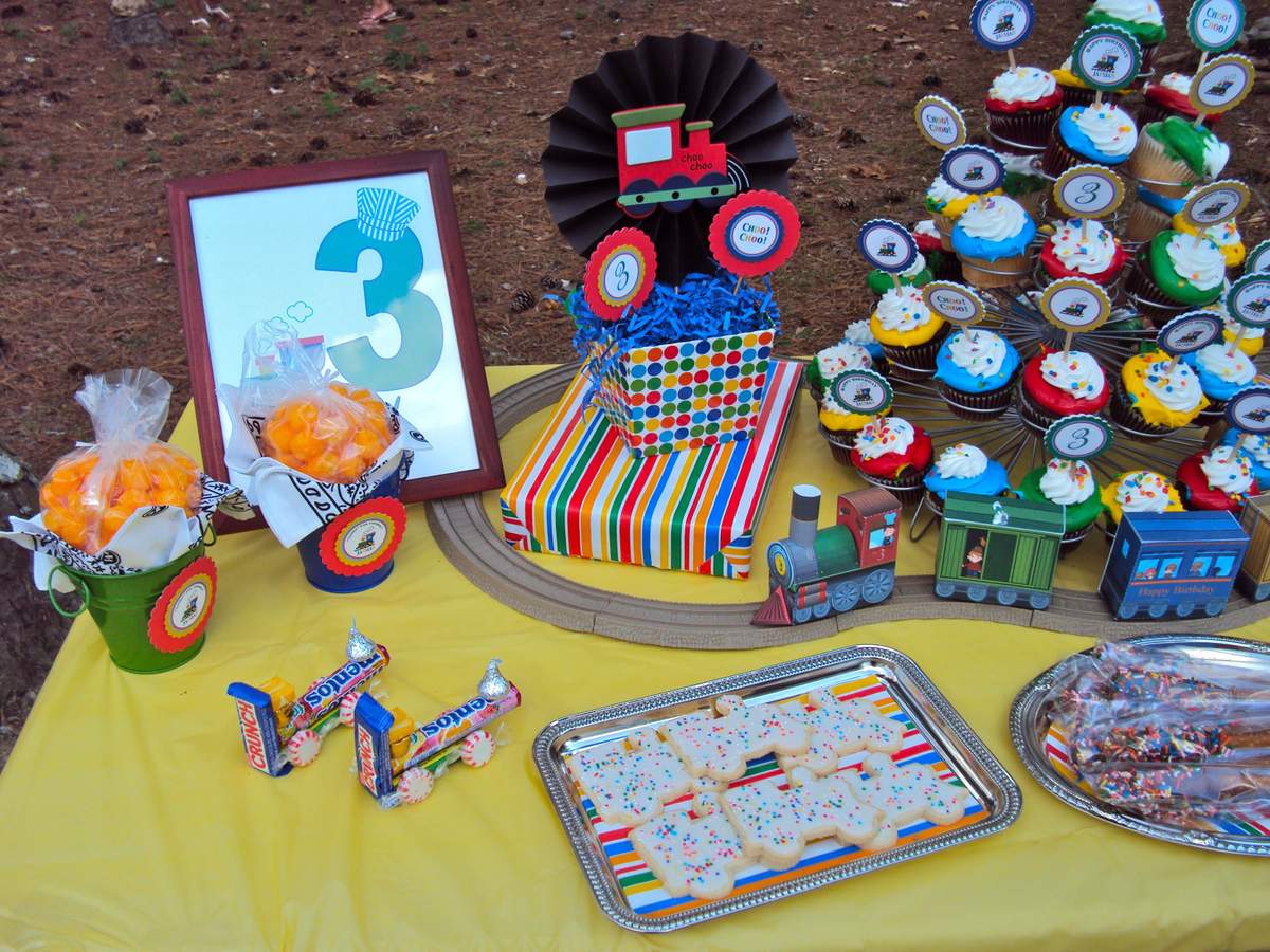 Trains Birthday Party Ideas | Photo 23 of 32 | Catch My Party