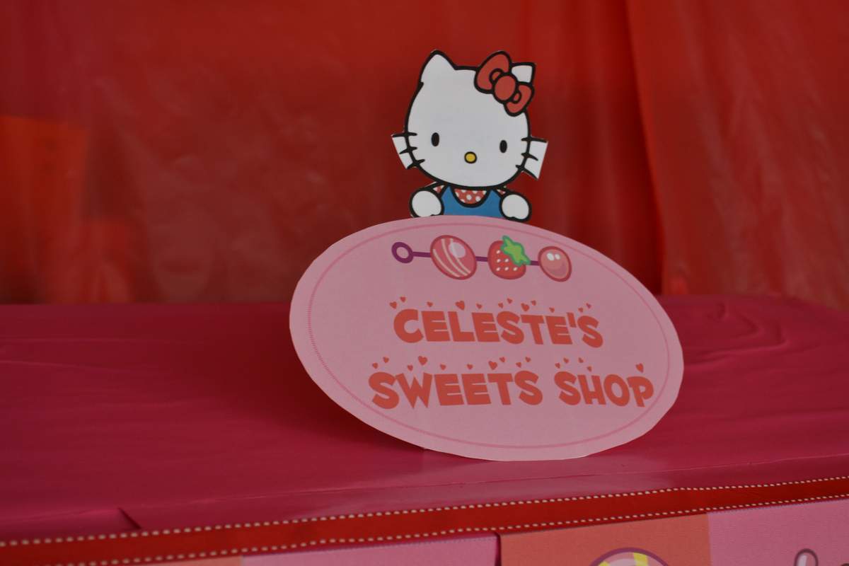 Hello Kitty Sweet Shoppe Birthday Party Ideas | Photo 19 of 24 | Catch ...