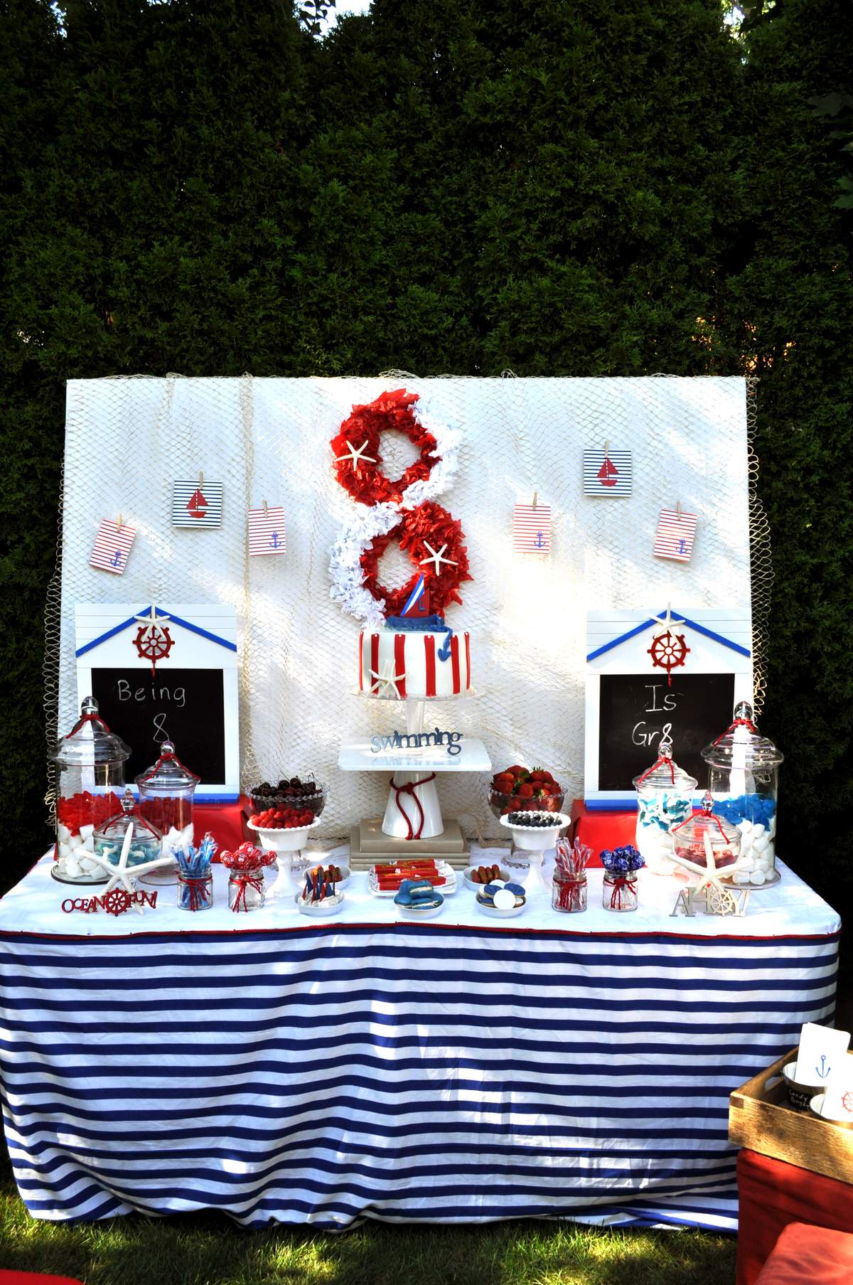 Nautical Birthday Party Ideas | Photo 7 of 11 | Catch My Party