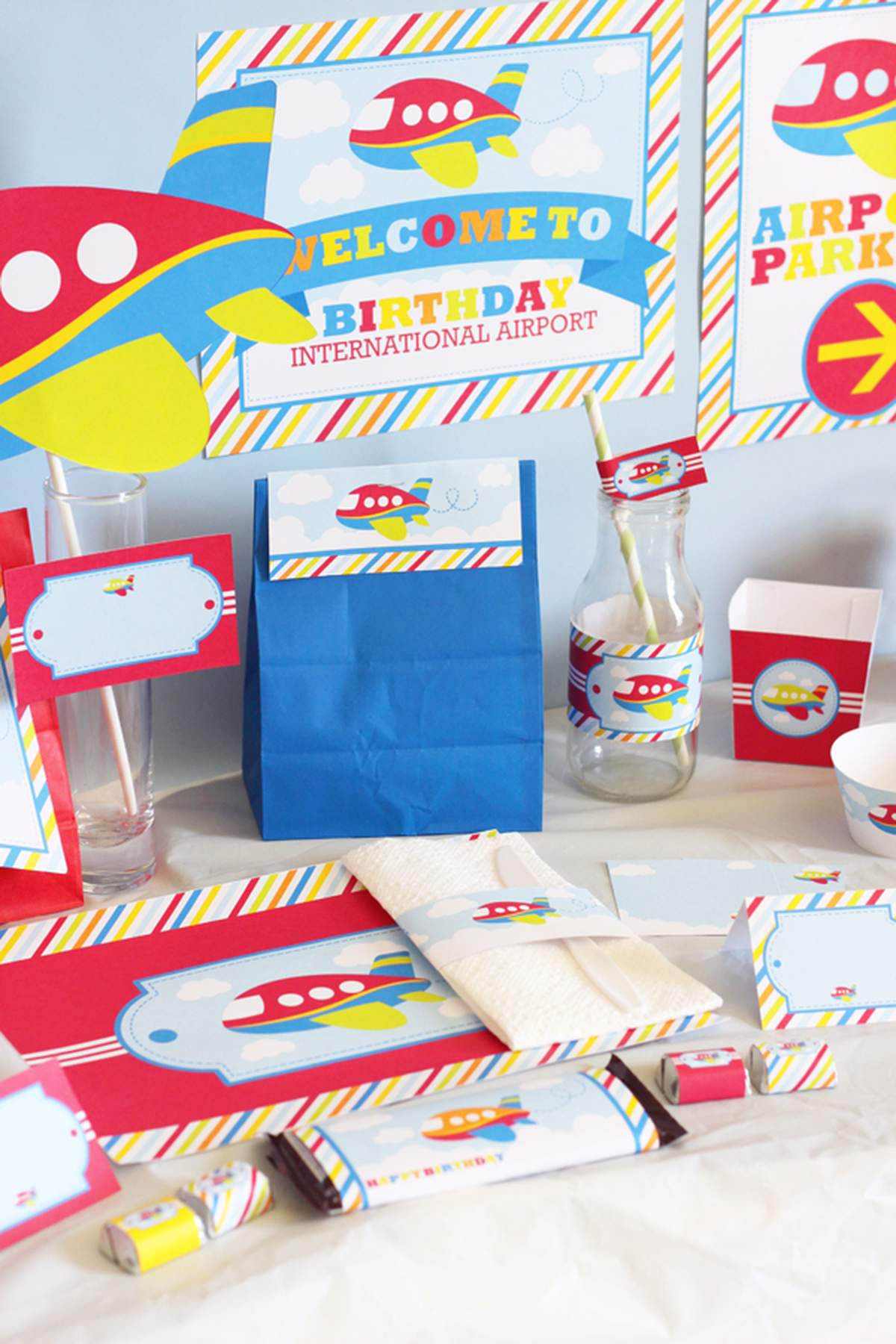 Airplane Birthday Party Ideas | Photo 9 of 17 | Catch My Party